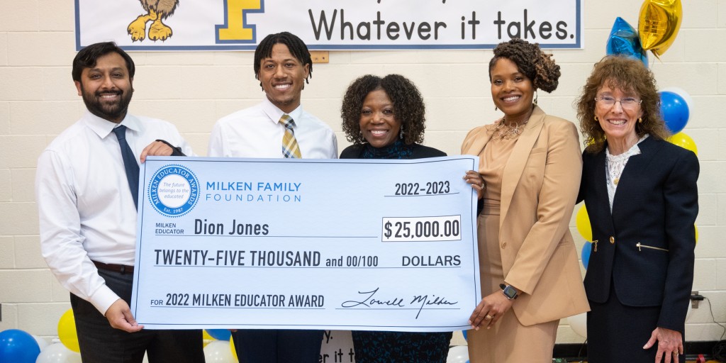 Dion Jones Joins Maryland's Milken Educators in Silver Spring » Photo Series | Milken Educator ...
