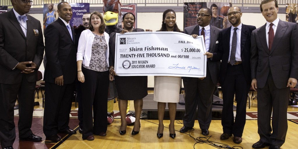 Shira Fishman Notification » Photo Series | Milken Educator Awards