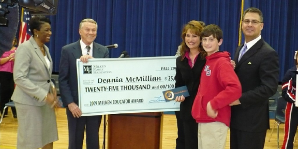 Deania McMillian Notification » Photo Series | Milken Educator Awards
