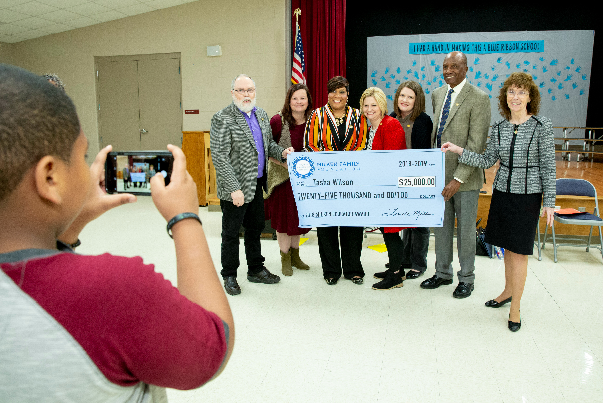Tasha Wilson Wins AR Milken Award » Photos