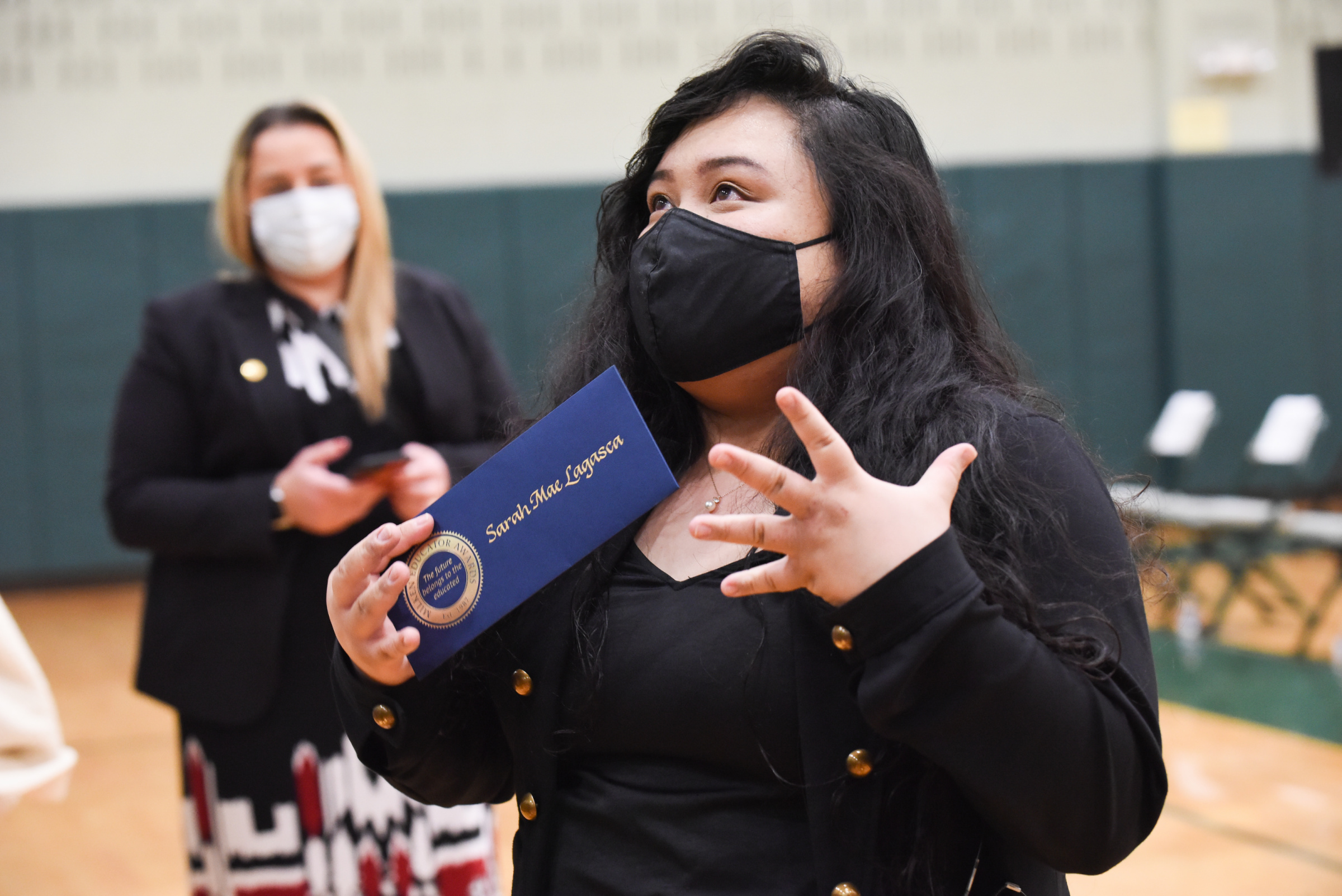 Surprise, Sarah Mae Lagasca! You're a NJ Milken Educator » Photos