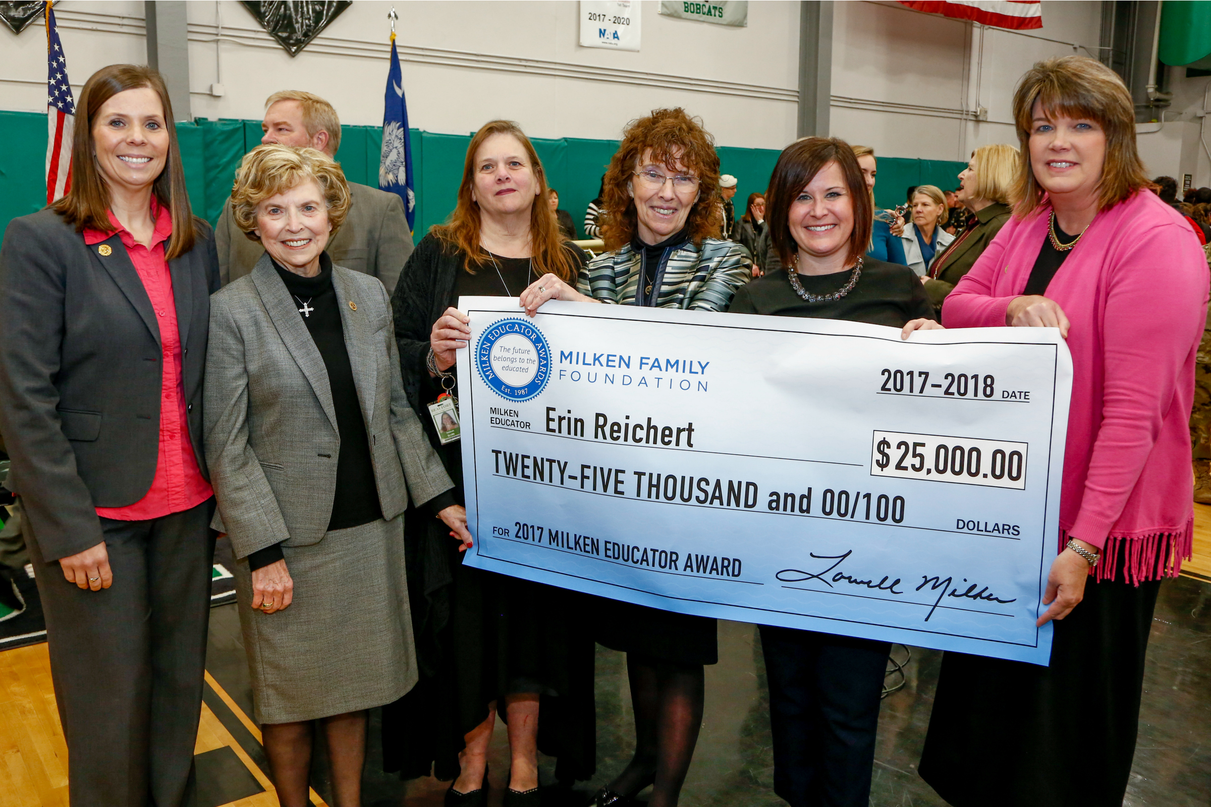 Erin Reichert Wins SC Milken Award » Photos