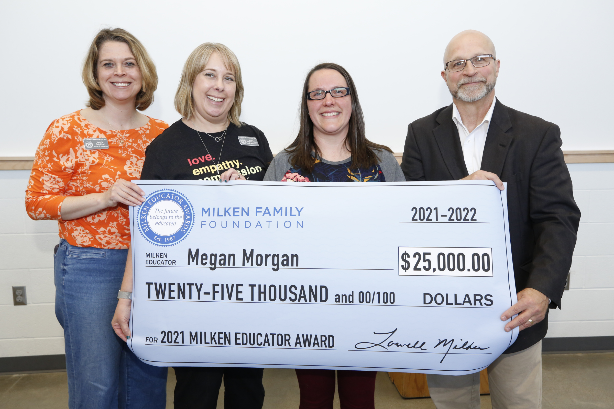 Megan Morgan Joins KS Milken Educators » Photos