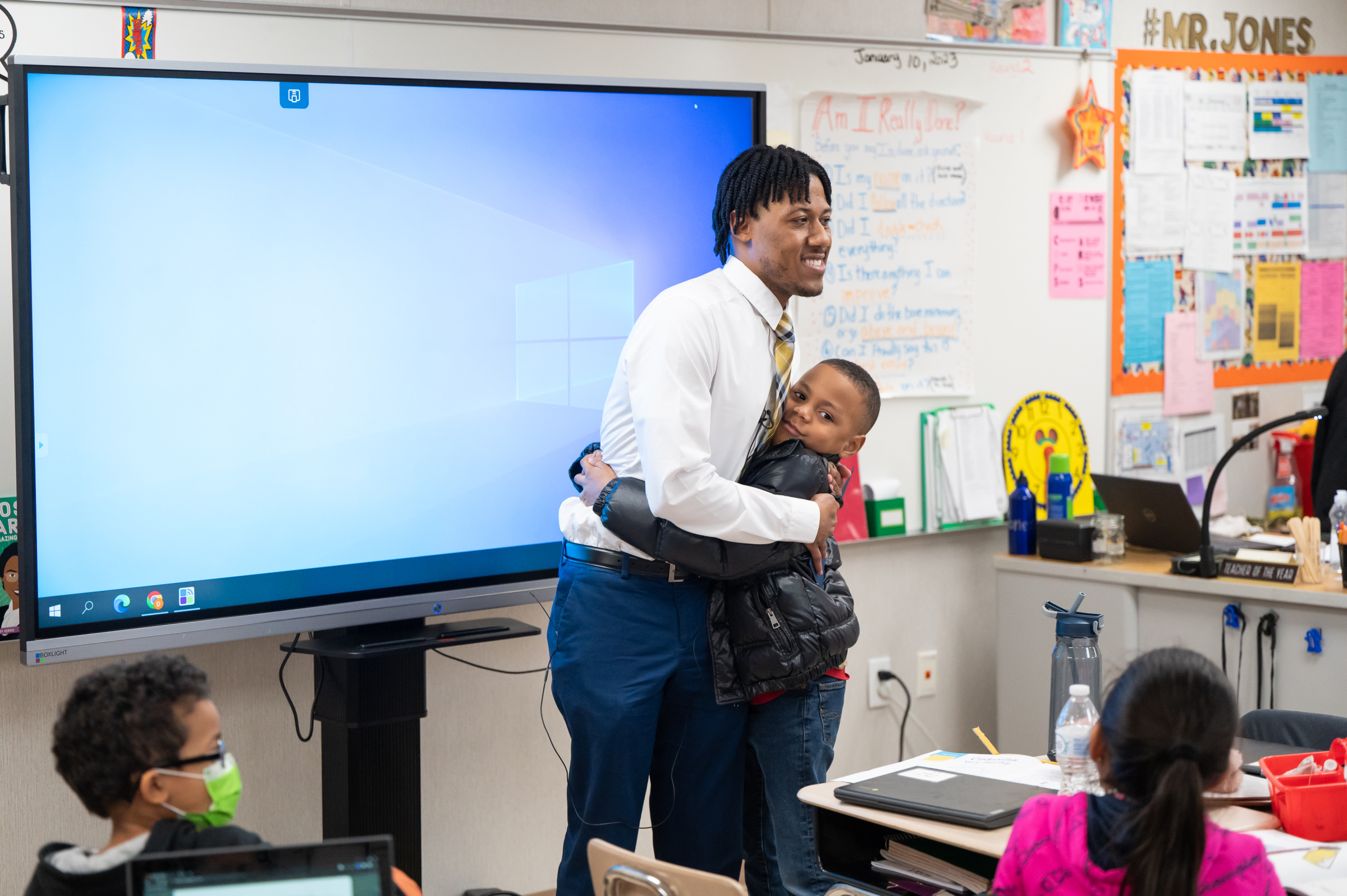 Dion Jones Joins Maryland's Milken Educators in Silver Spring » Photos