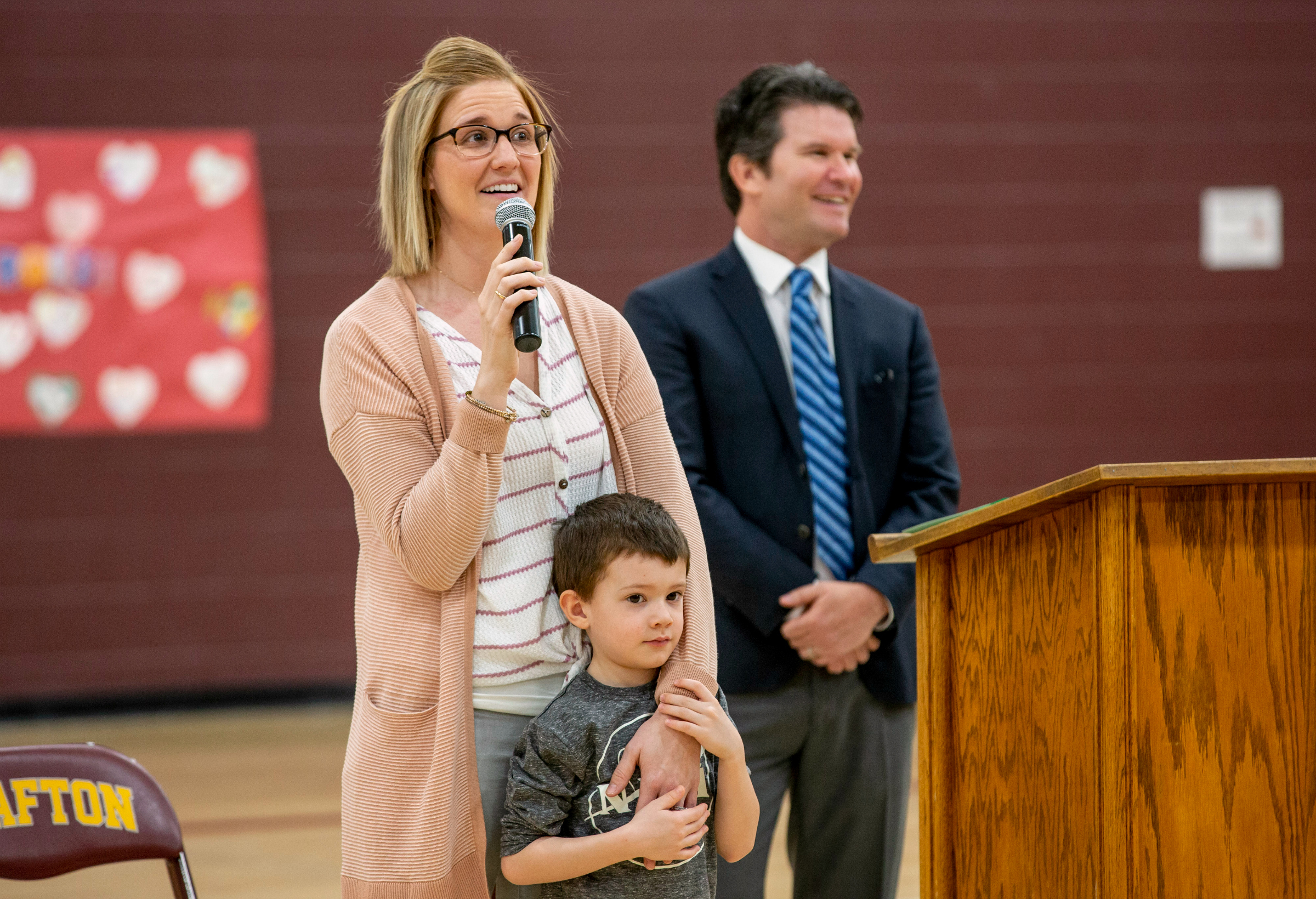 Brittany Larson, You're ND's Milken Educator » Photos