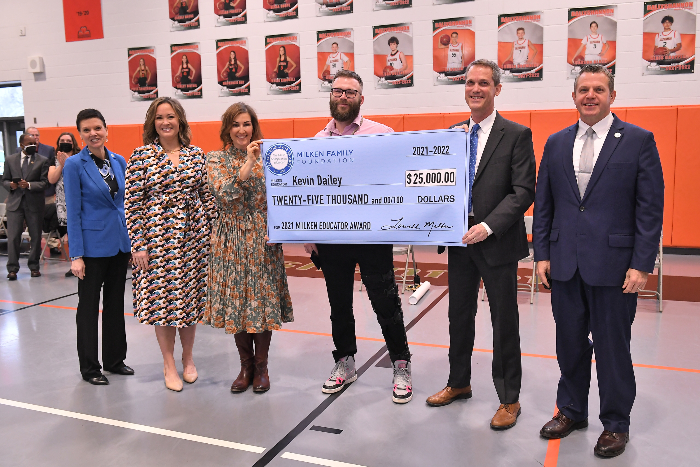 Kevin Dailey Wins KY Milken Award » Photos