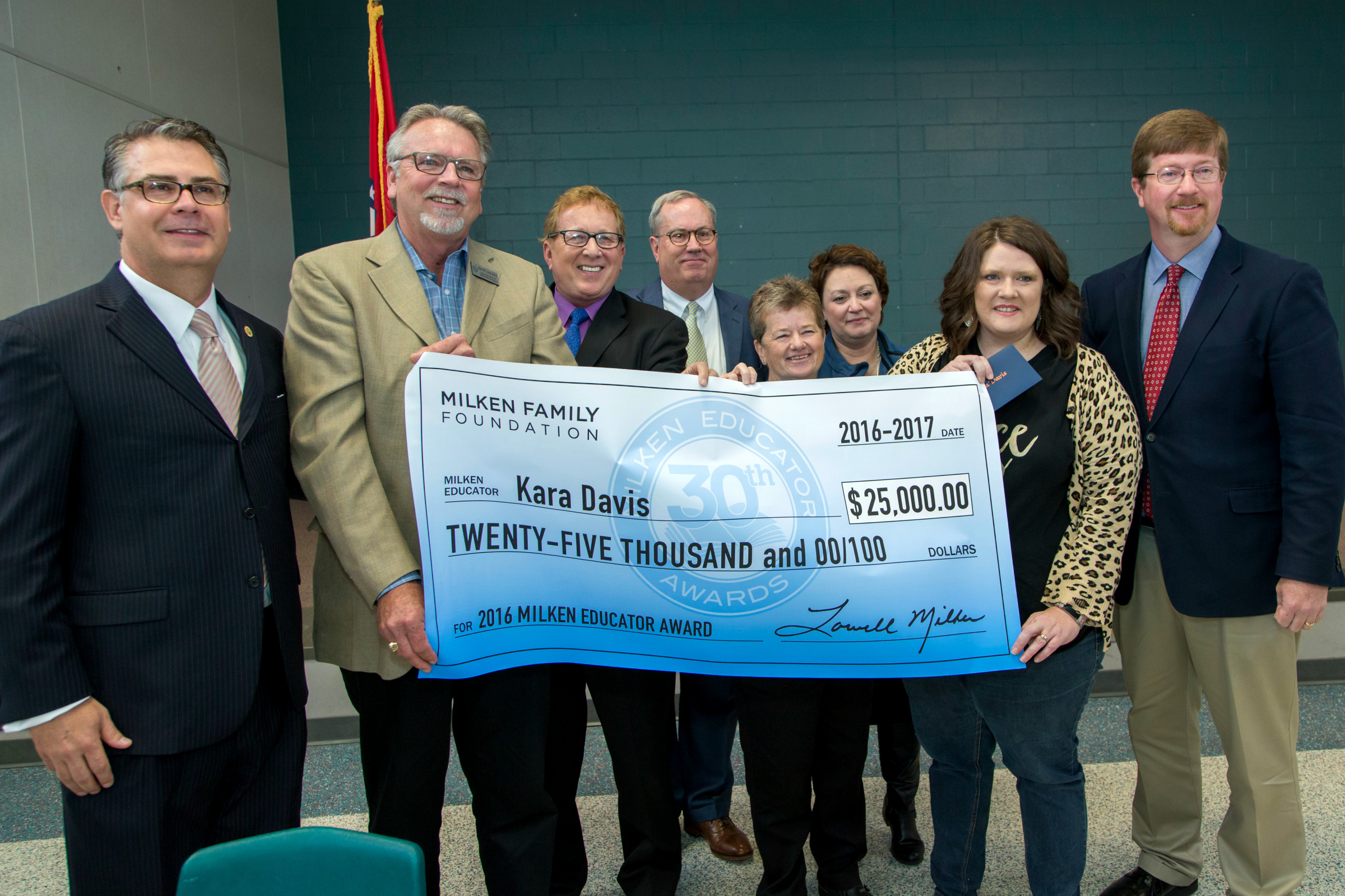 Kara Davis Wins Arkansas Milken Educator Award » Photos