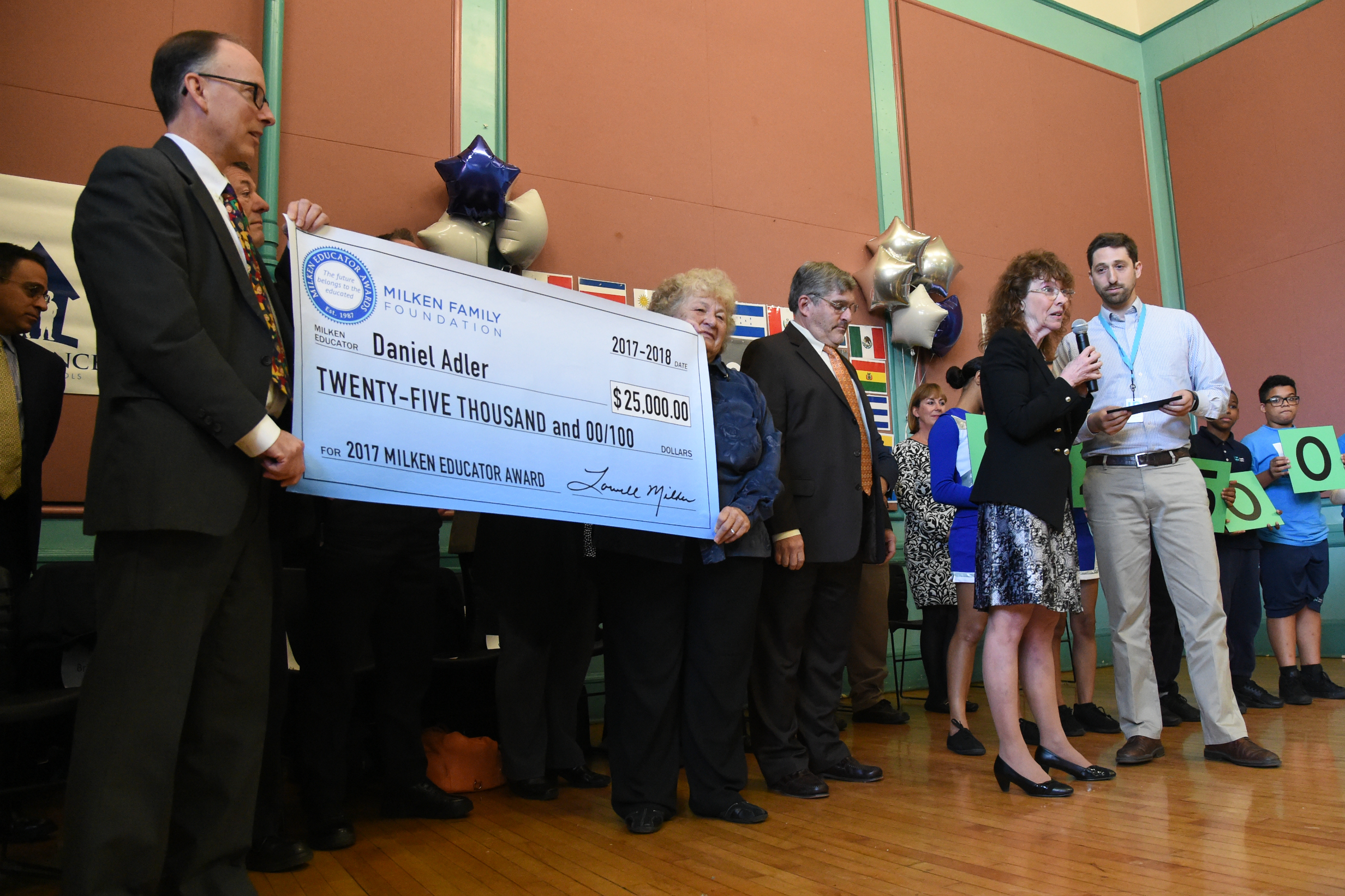 Dan Adler, You're MA's Milken Educator! » Video