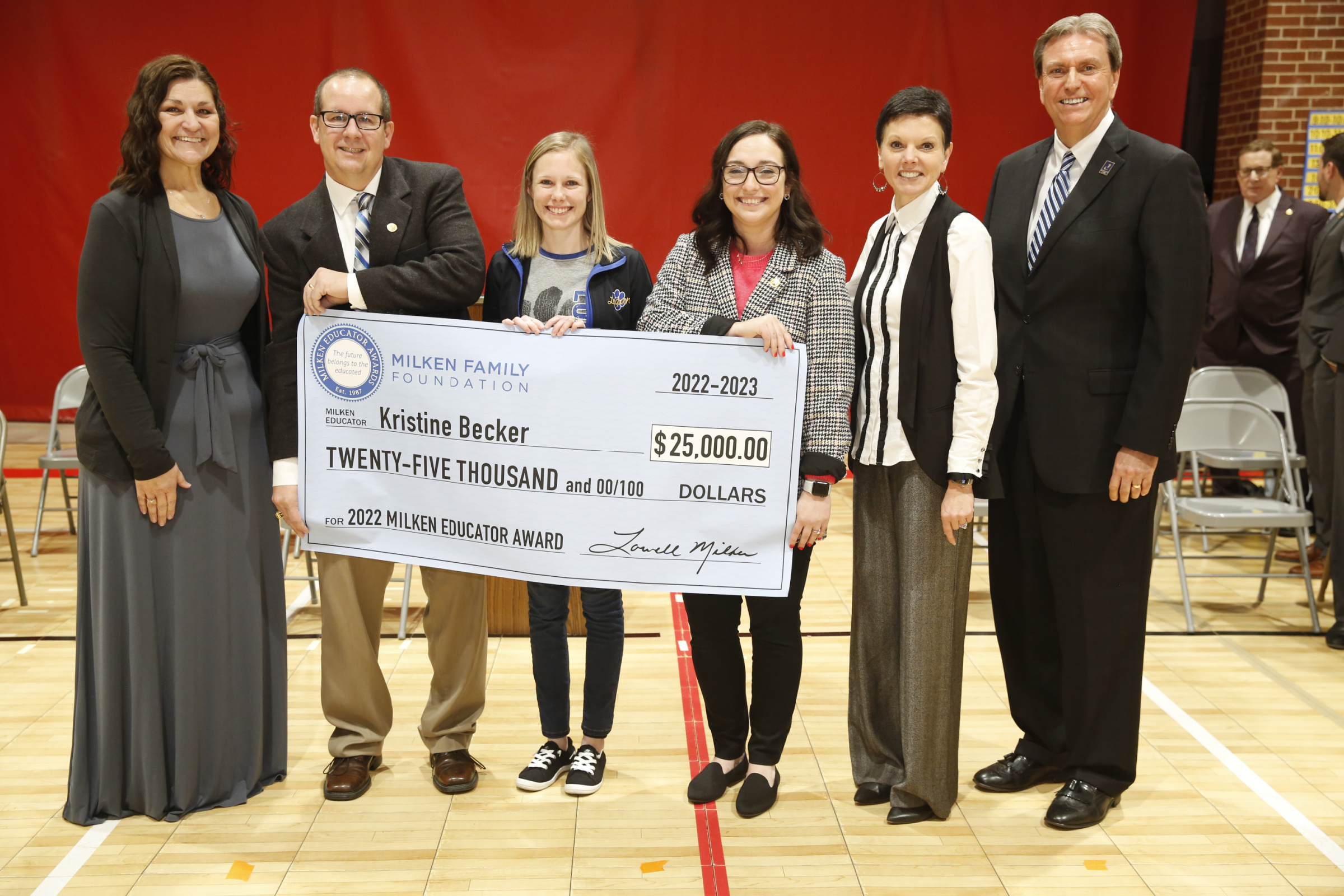 Kristine Becker, You're a KS Milken Educator » Photos