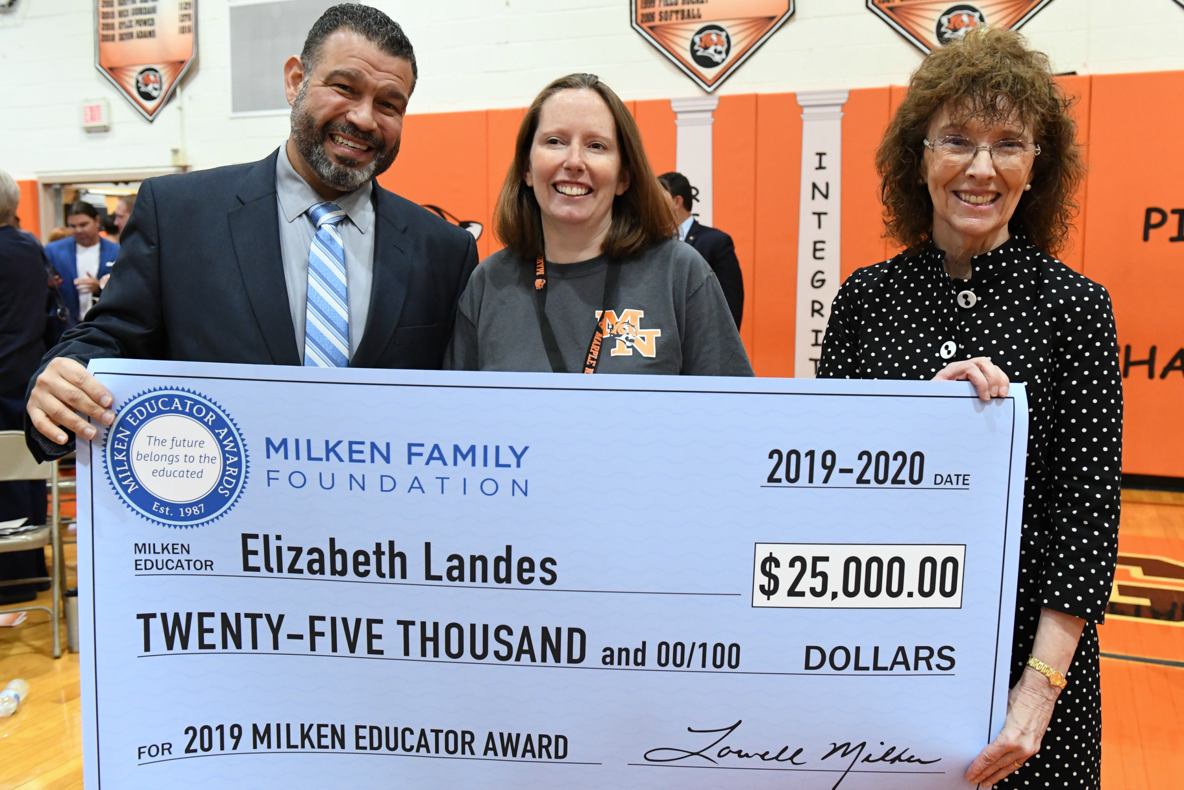 Elizabeth Landes Wins PA Milken Award » Photos
