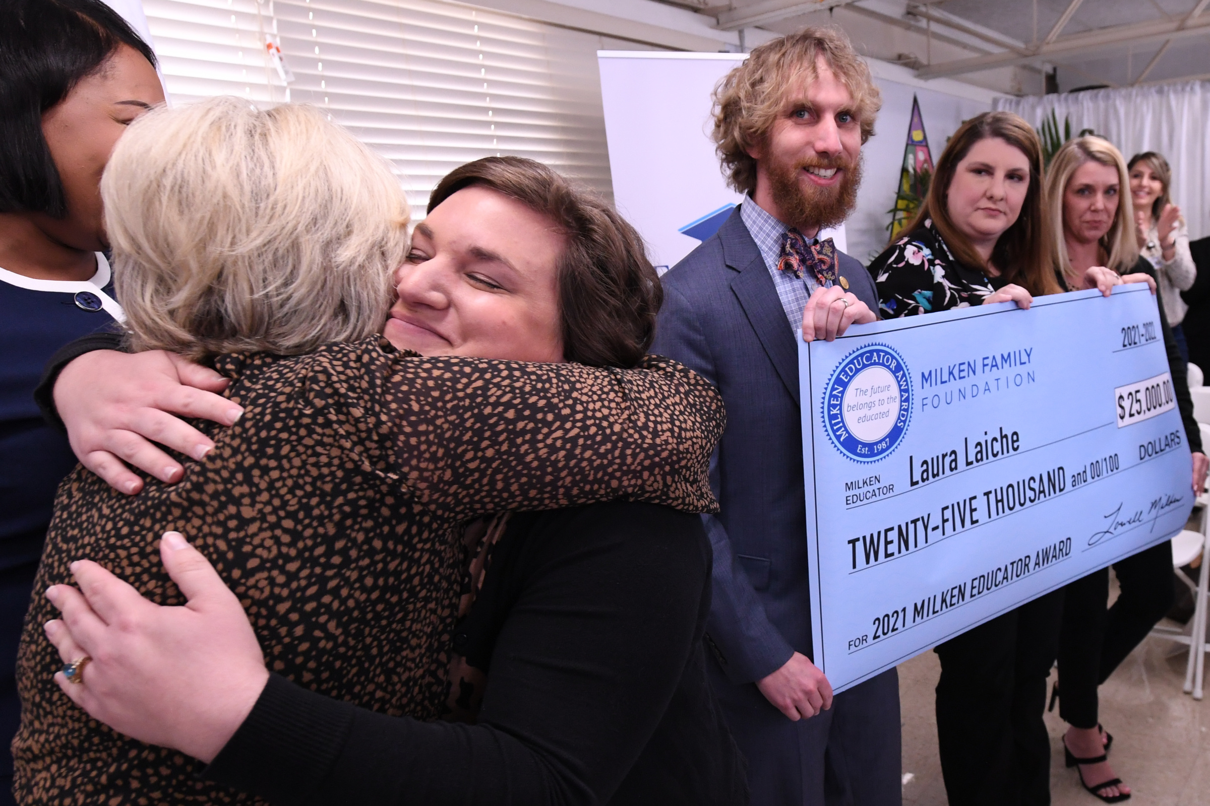 Surprise, Laura Laiche! You're a LA Milken Educator » Photos