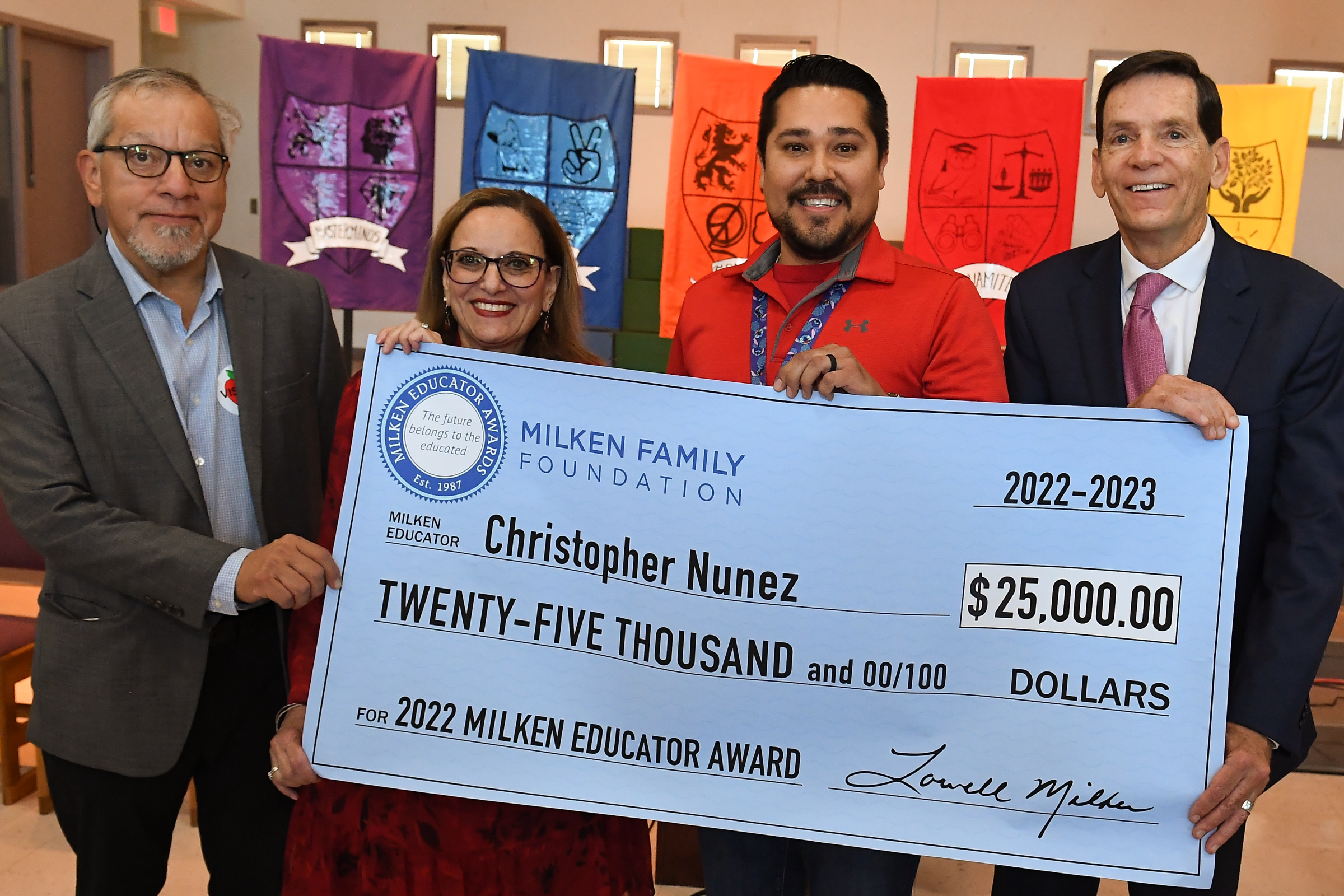 Christopher Nunez Joins NM Milken Educators in Las Cruces » Photos