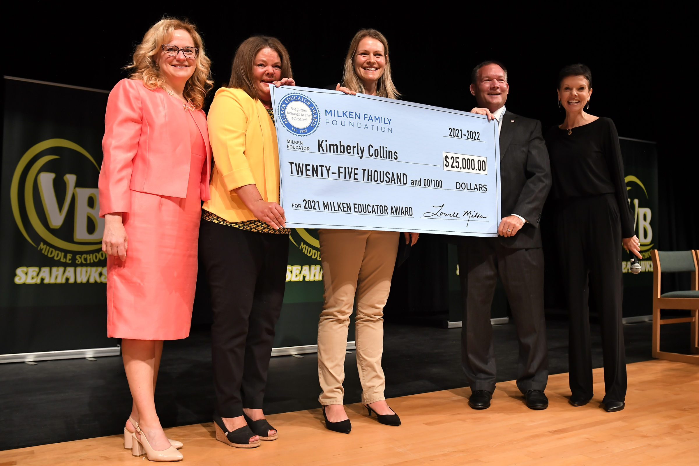 Kimberly Collins, You're a VA Milken Educator » Photos