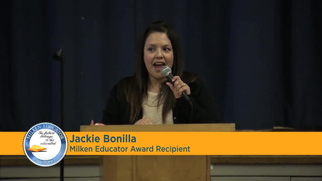 LAUSD Teacher Jackie Bonilla of Clover Ave. Elementary Wins 2012–13 ...